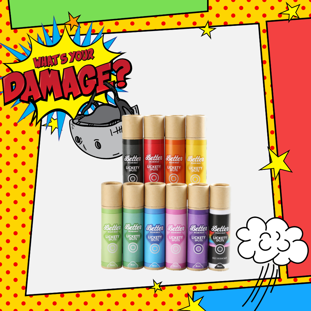 Better Bearings Lickety Splits (16 Set) – What's Your Damage?